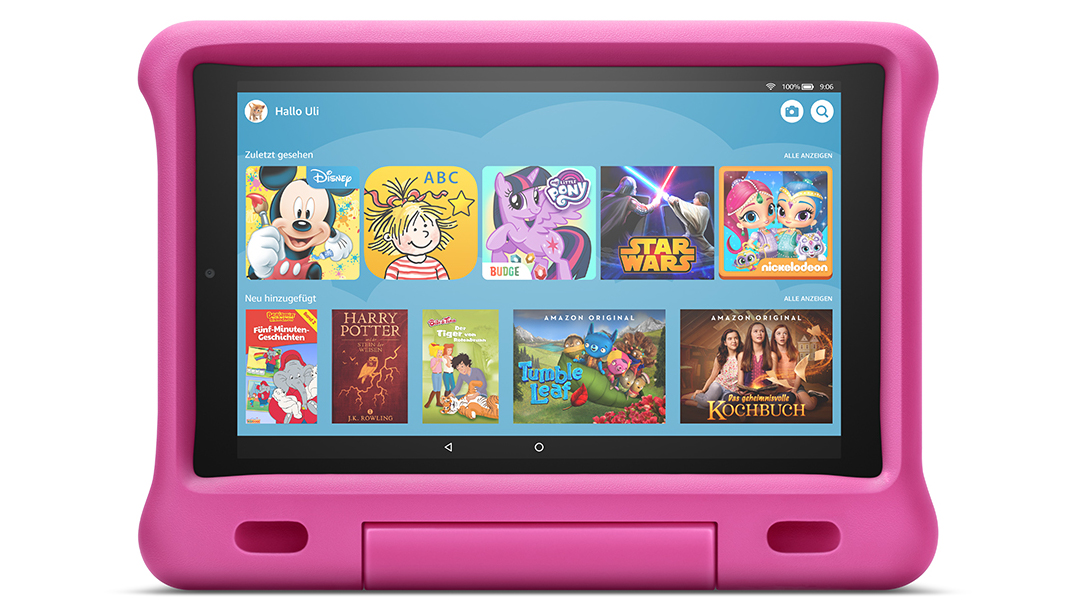 Recensione dell'Amazon Fire HD 10 Kids Edition (2019) - Un tablet per ...