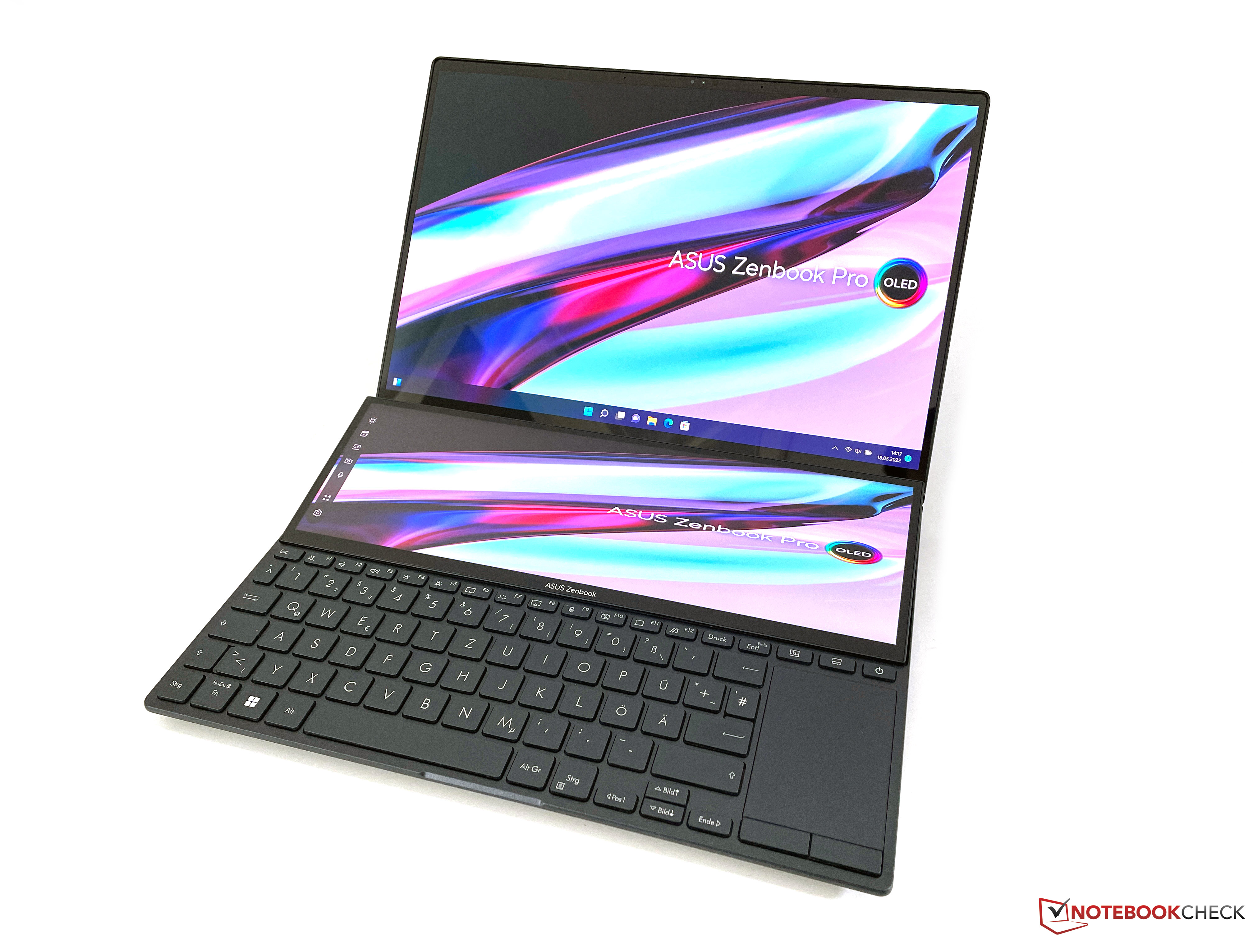 Recensione dell'Asus Zenbook Pro 14 Duo: Laptop a doppio schermo con un ...