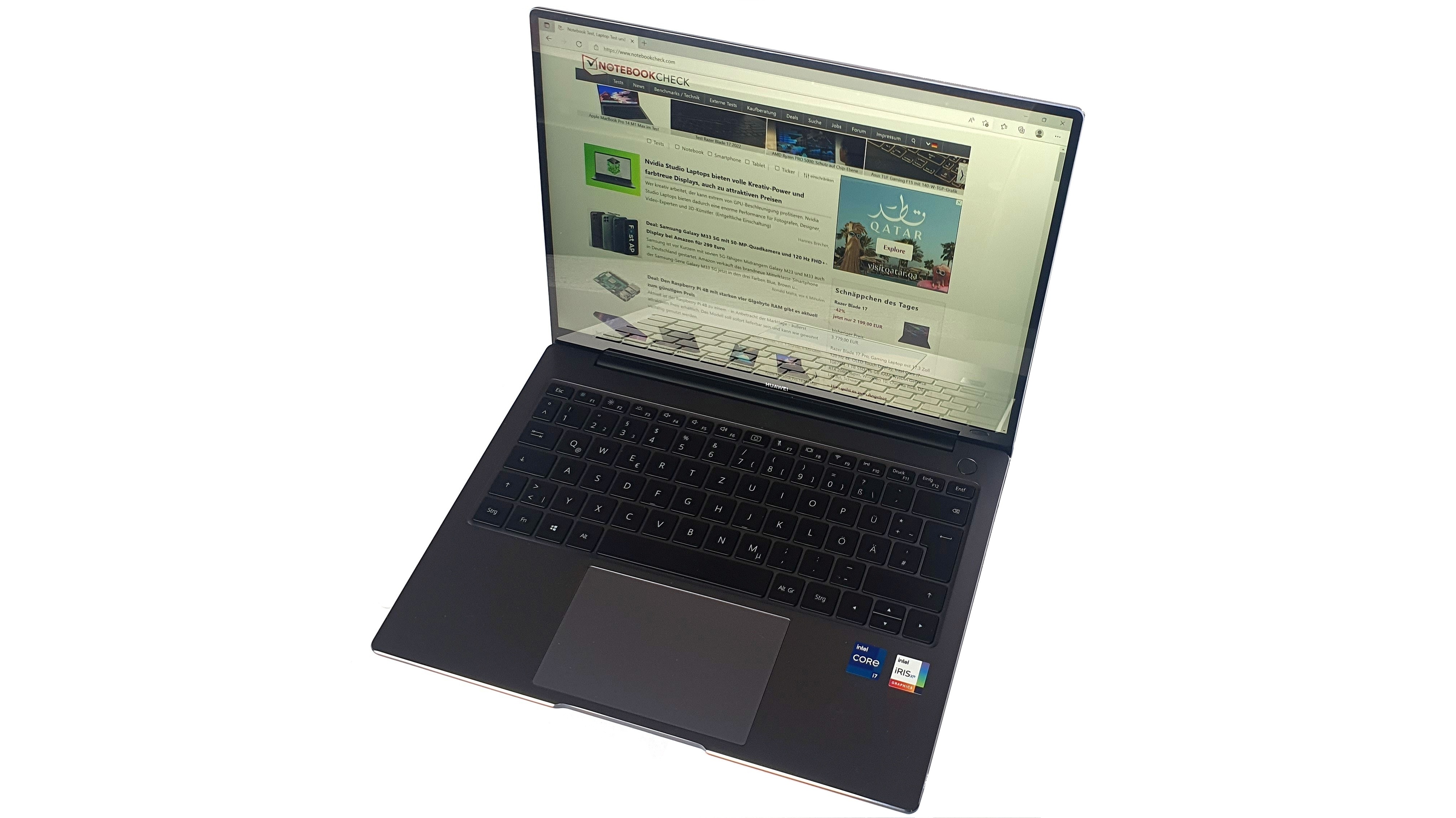 Recensione del Huawei MateBook 14 (2021): MacBook Air con touch ...