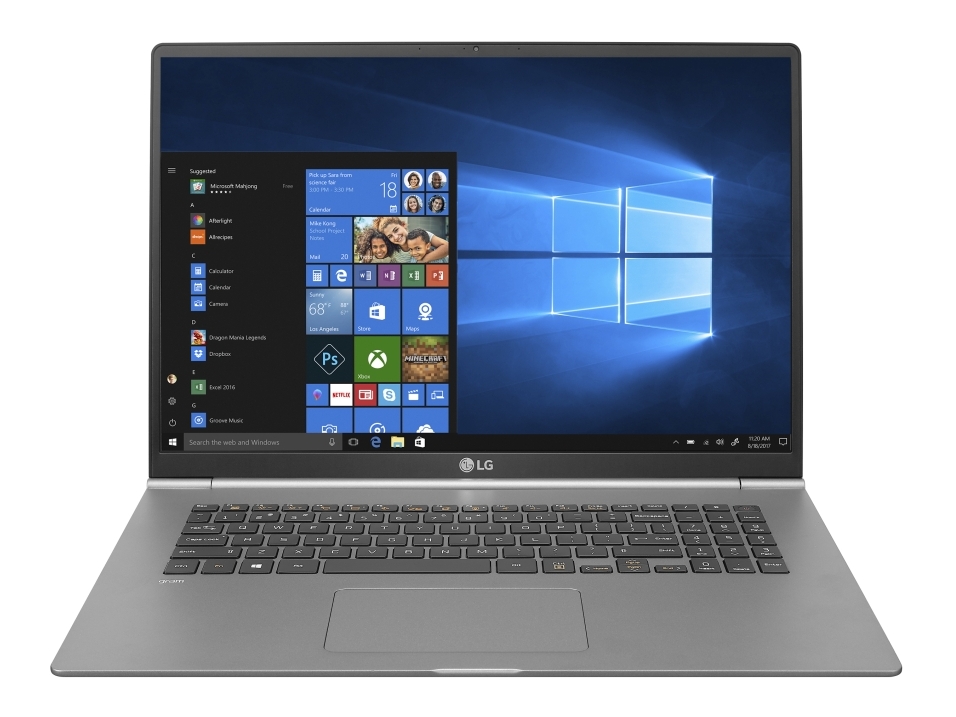 Recensione del Computer Portatile LG Gram 17Z990 (i7-8565U. WQXGA ...