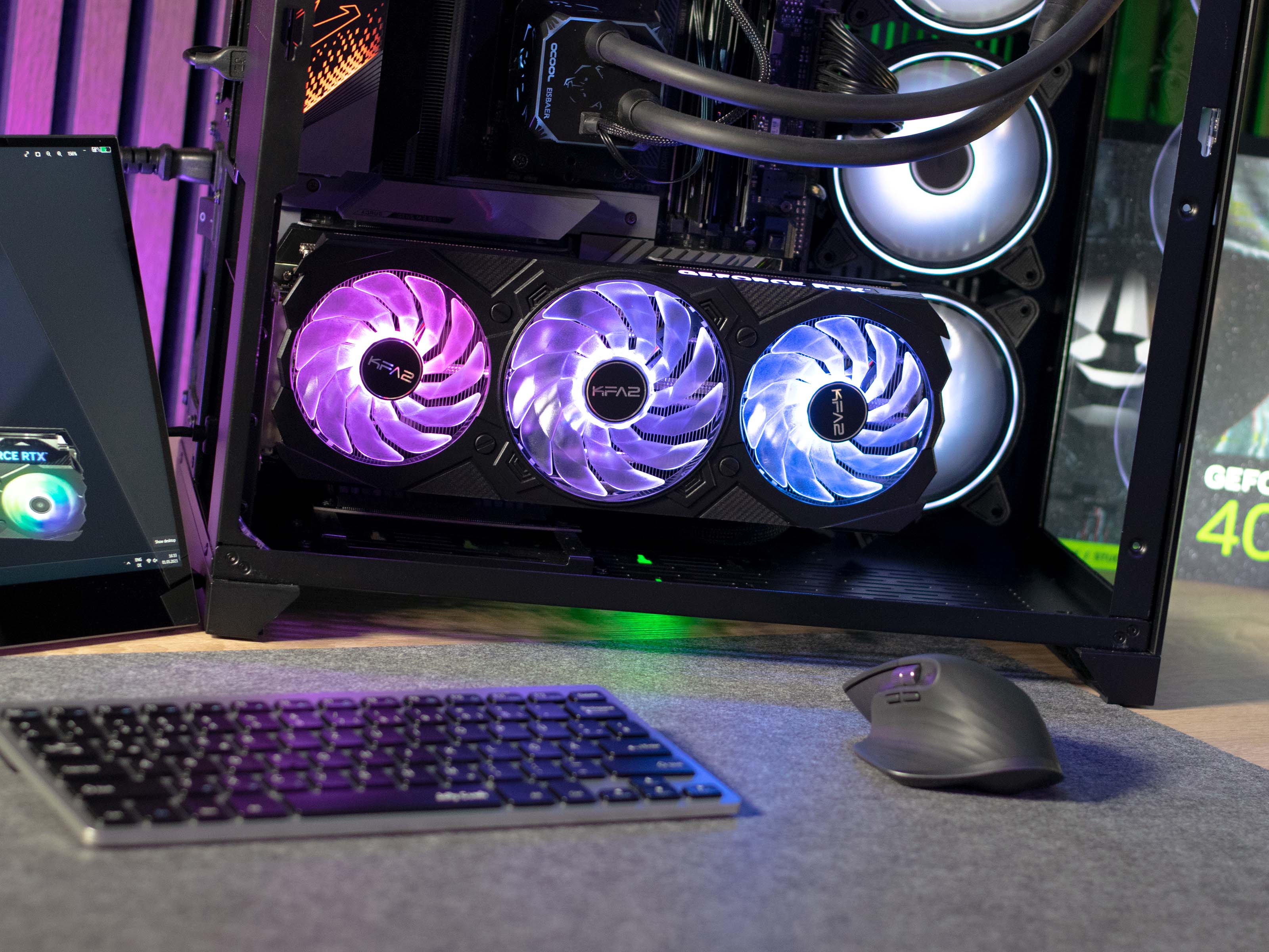 Recensione della scheda grafica desktop KFA2 GeForce RTX 4070 EX Gamer ...