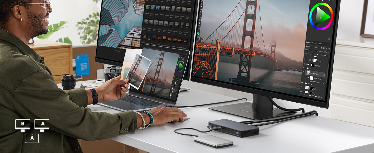 UGREEN 9-in-1 USB-C Docking Station lancia la tecnologia DisplayLink ...