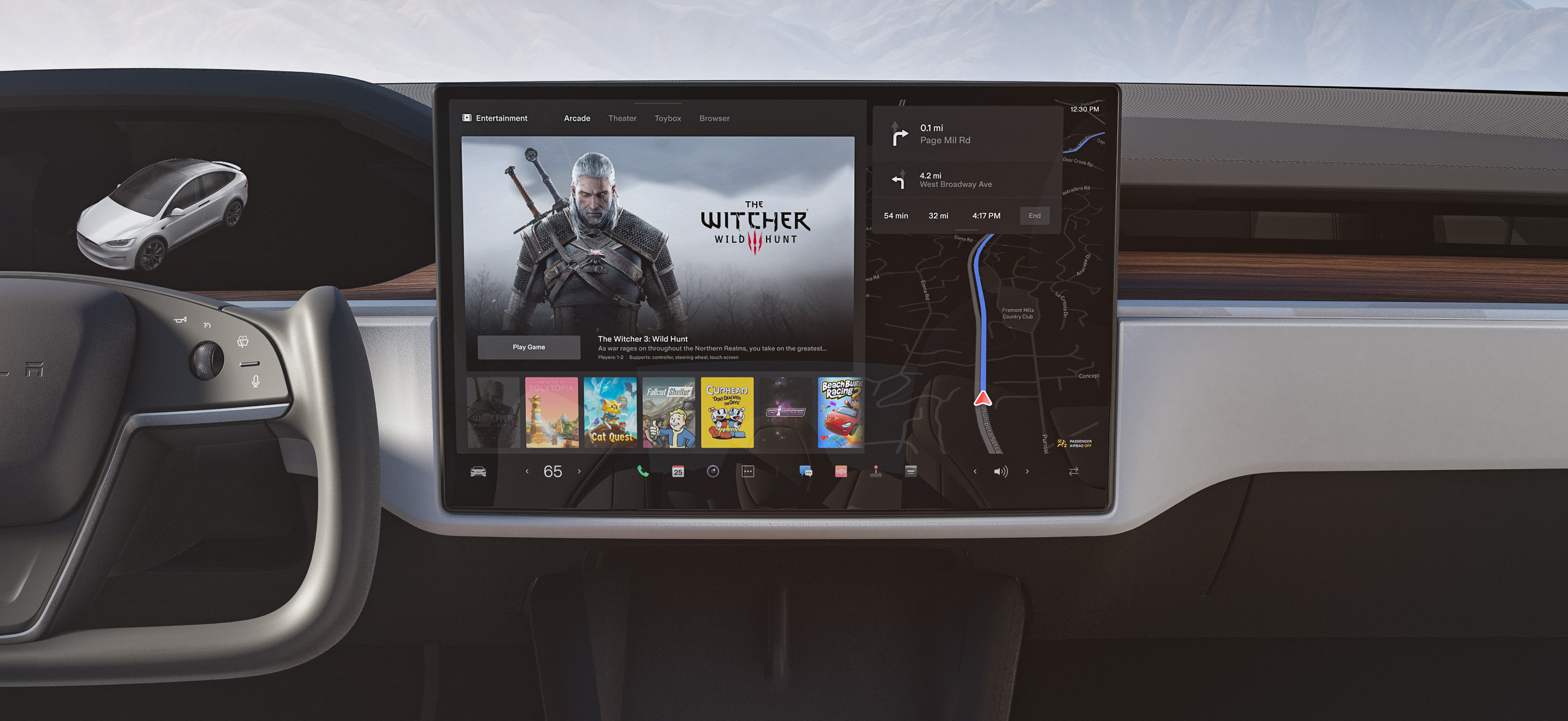 Tesla aggiorna lo schermo dell'infotainment nella Model S e Model X con ...