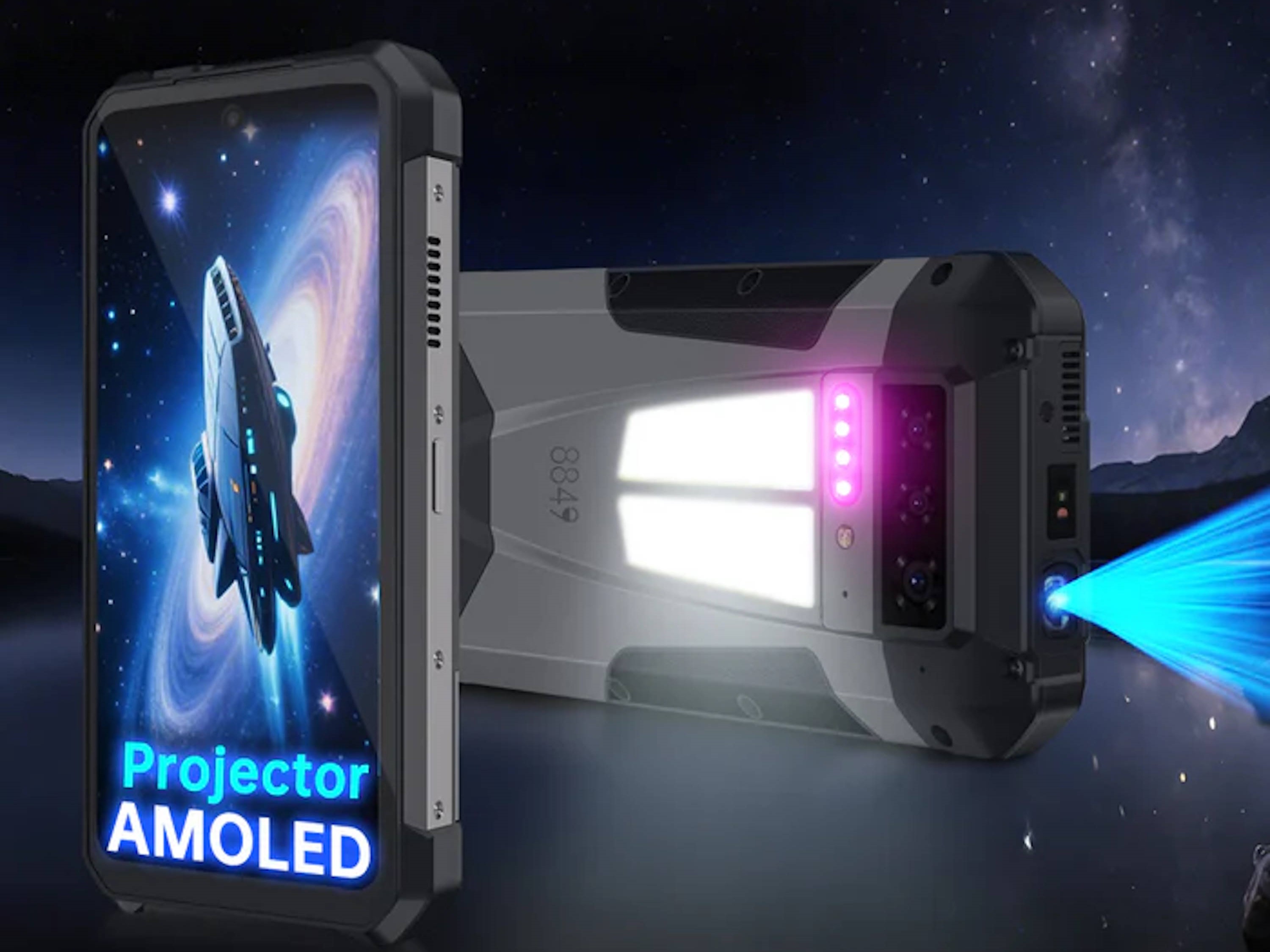 Tank 4: lo smartphone robusto con proiettore, fotocamera per la visione ...