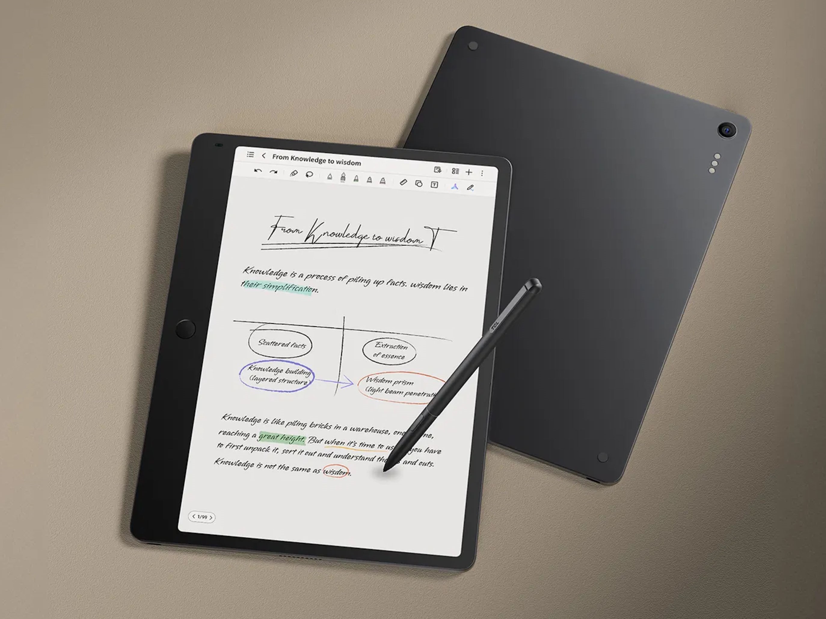 Un tablet per leggere senza affaticare gli occhi: TCL Note A1 è dotato ...
