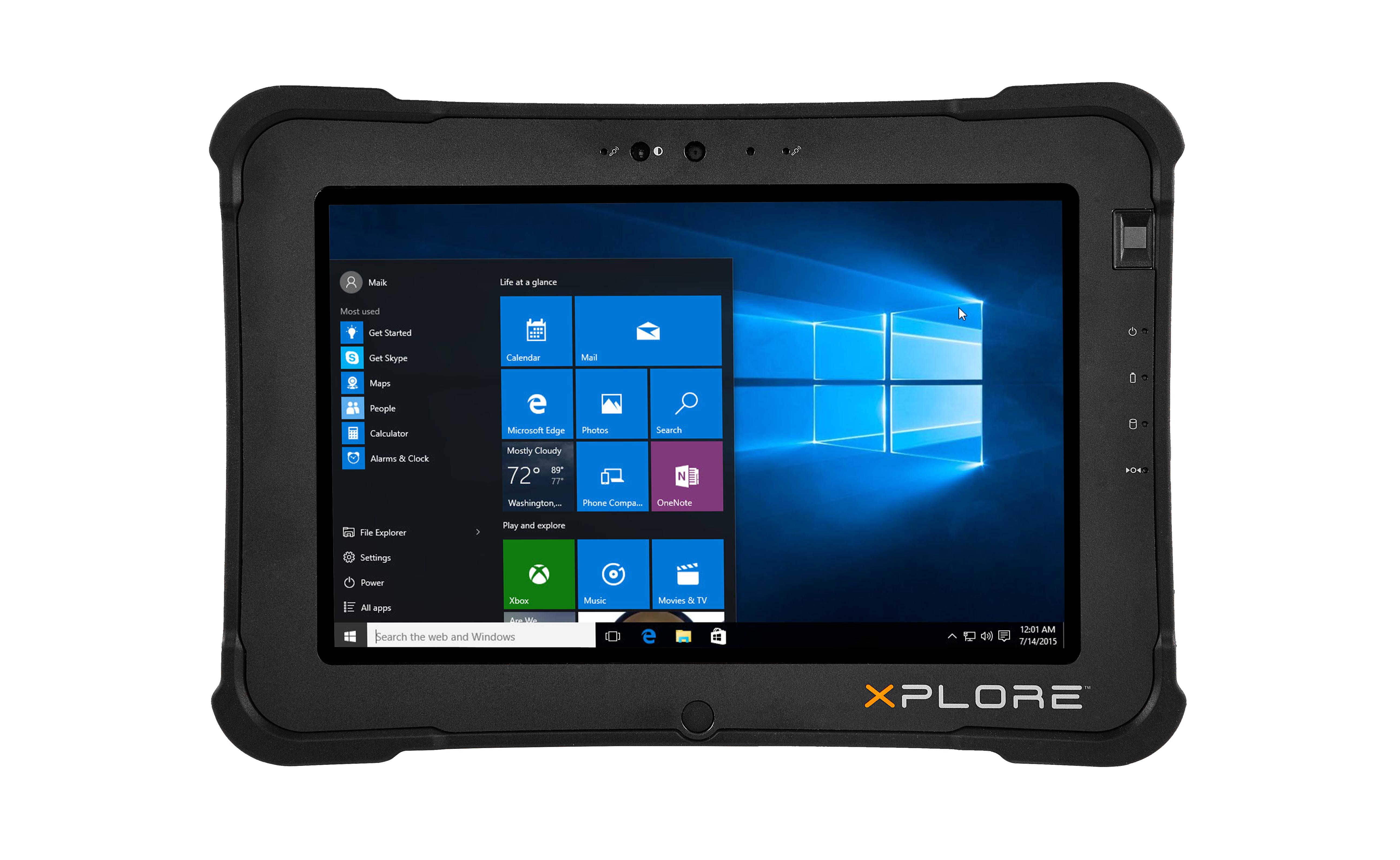 Recensione del Tablet Xplore Technologies XSLATE L10 (Pentium N4200 ...