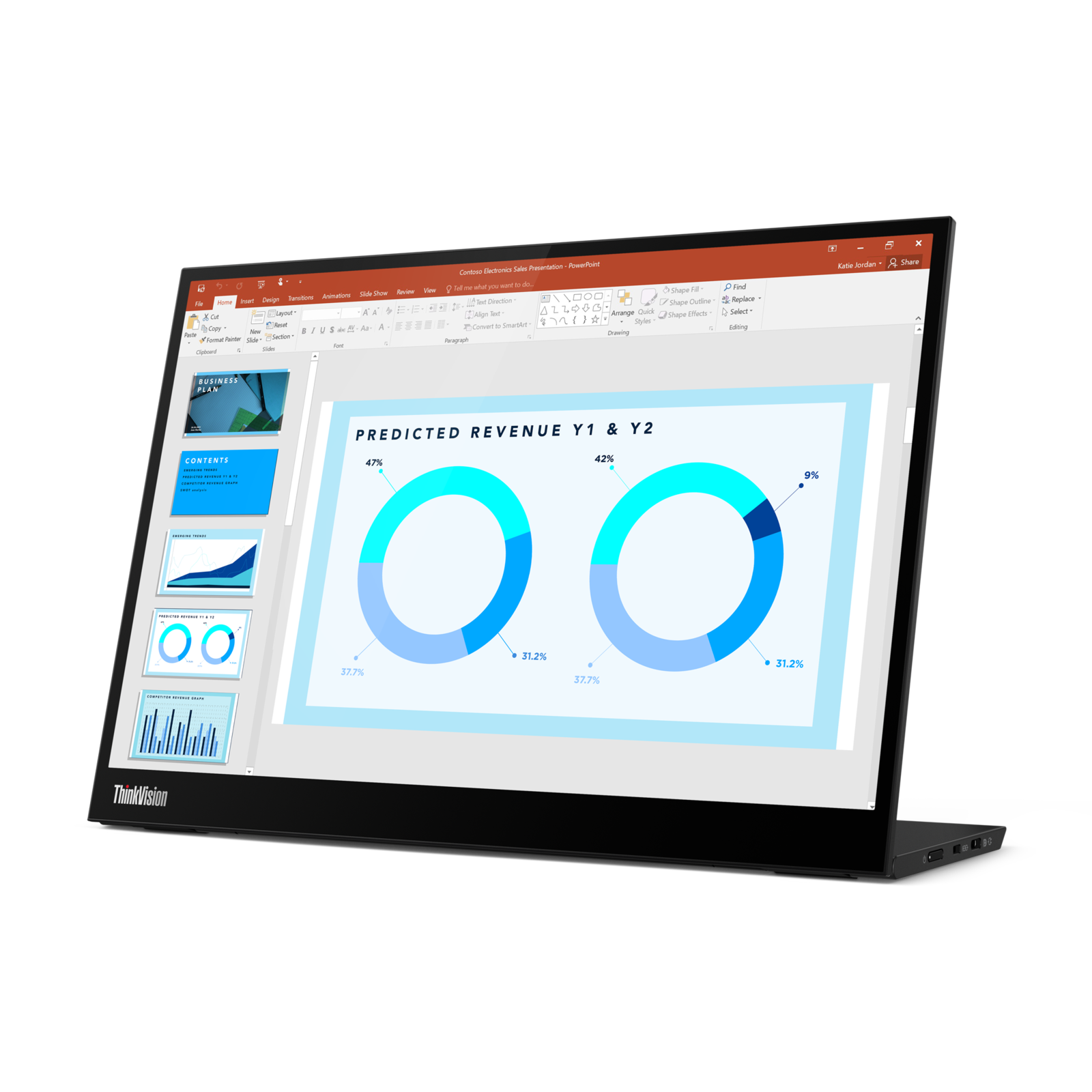 Lenovo lancia il monitor ThinkVision M14d con uno schermo da 14 pollici ...