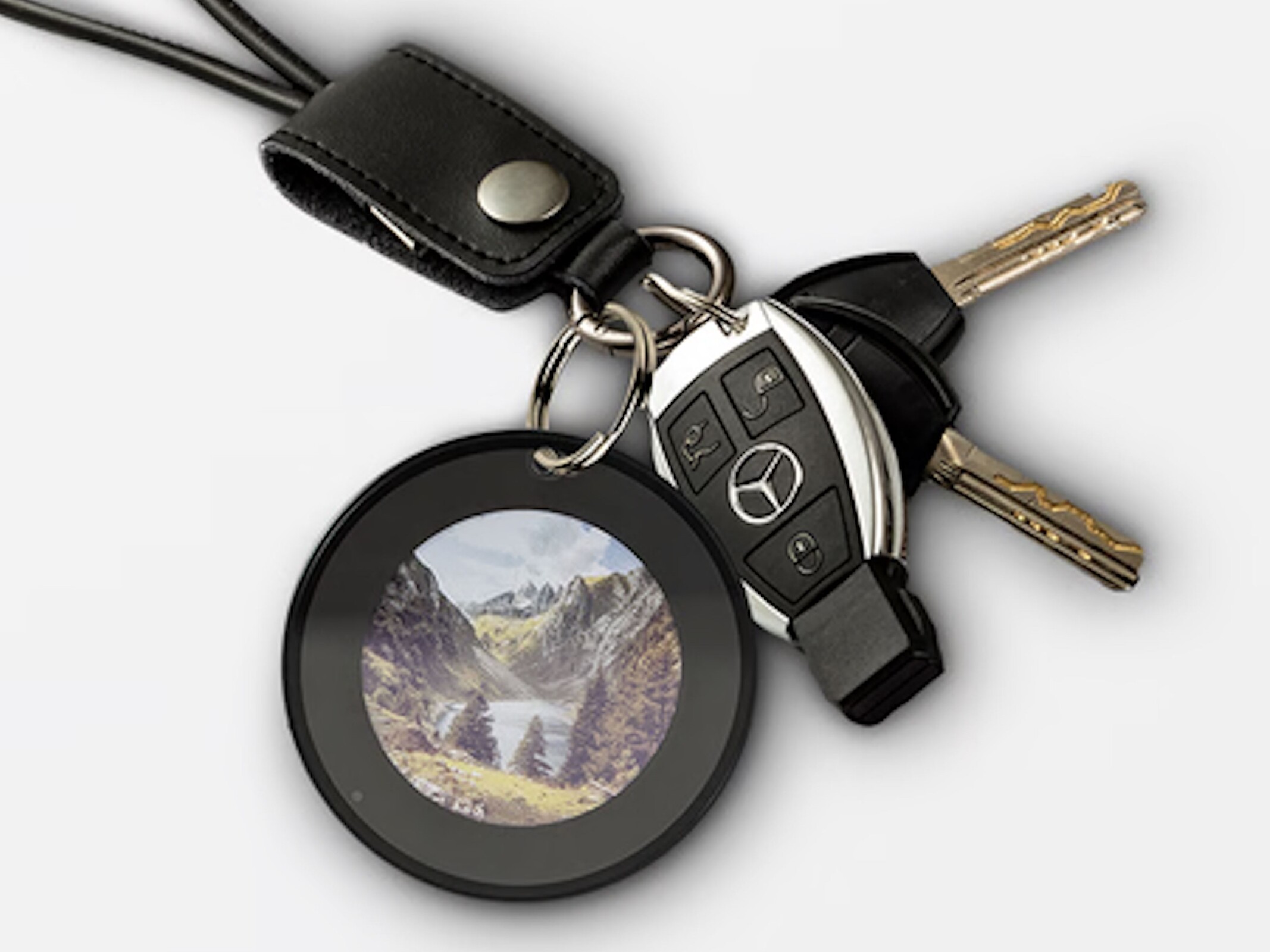 πTag: La smart tag funziona con iPhone, Android e ha un display e-ink ...