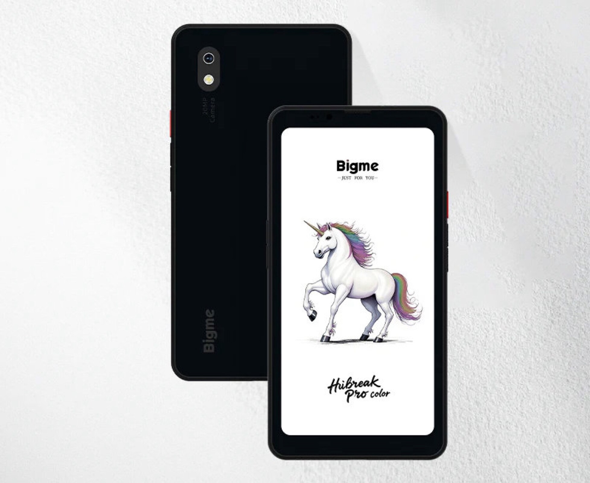 Smartphone compatto E-Ink con display a colori, NFC e 5G: Bigme ...