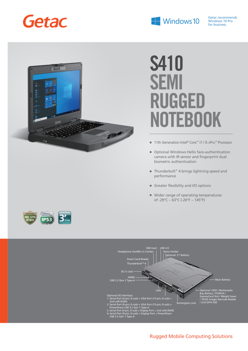 Recensione del portatile Getac S410 Gen 4: Semplici cambiamenti con enormi miglioramenti ...