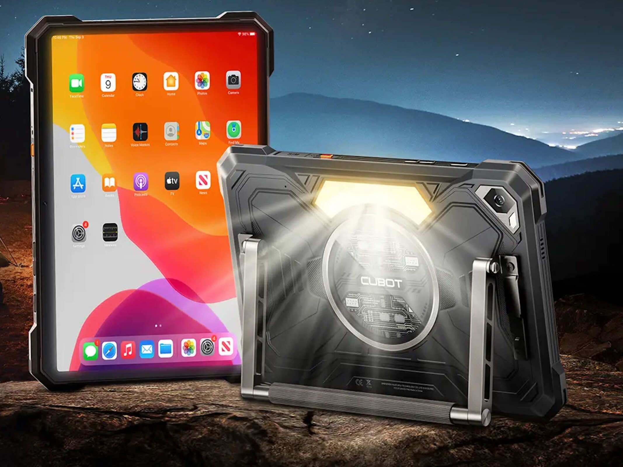 KingKong S: il robusto tablet Android è dotato di un'enorme batteria da ...