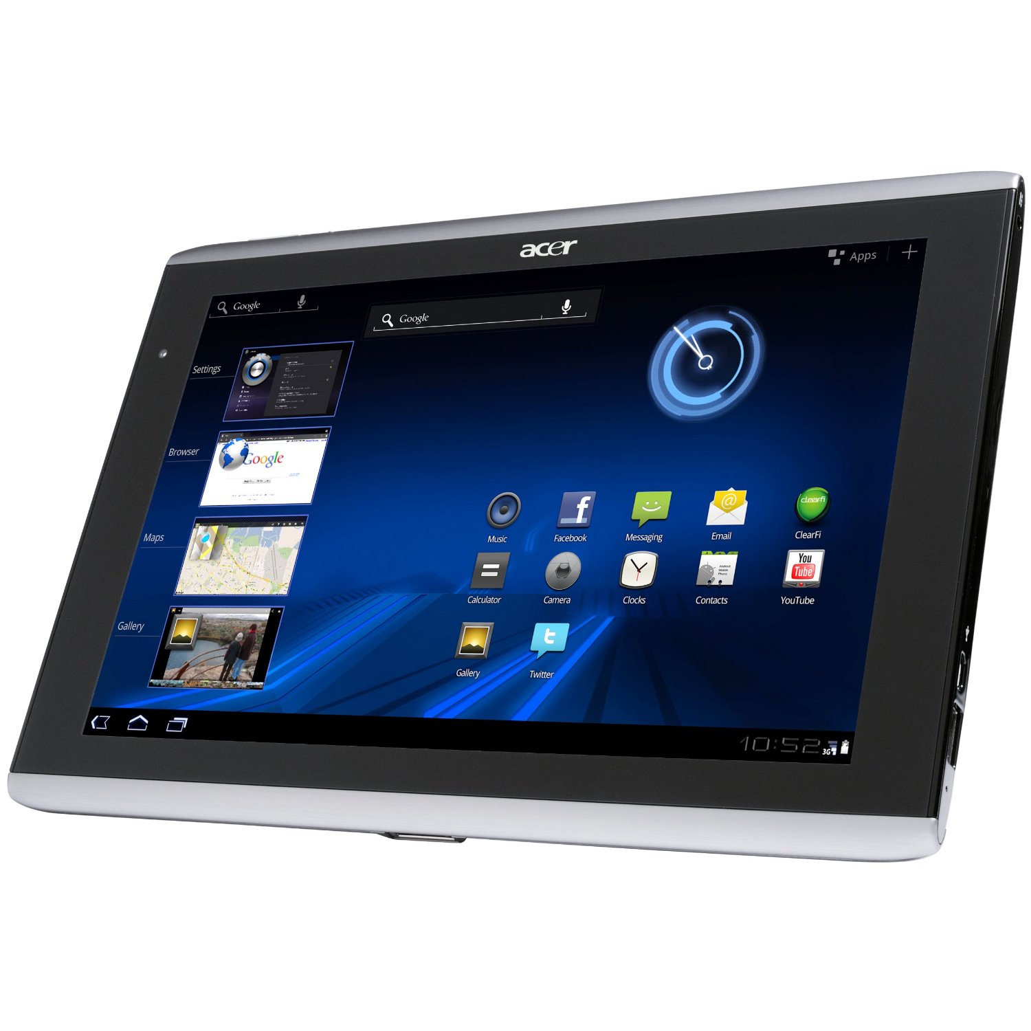 Acer Iconia Tab A501 - Notebookcheck.it